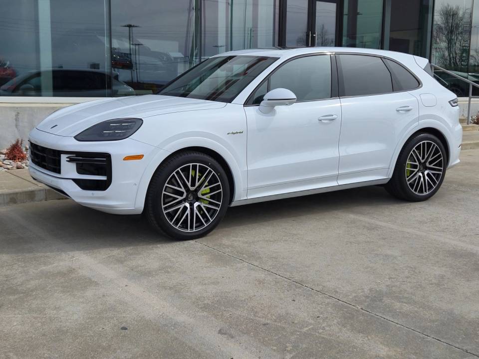 New Porsche Cayenne Turbo E-Hybrid for sale at Porsche Oklahoma City