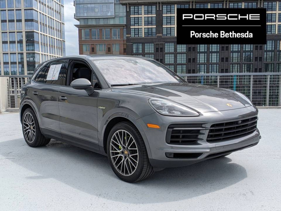 Buy used Porsche Cayenne E-Hybrid at Porsche Bethesda