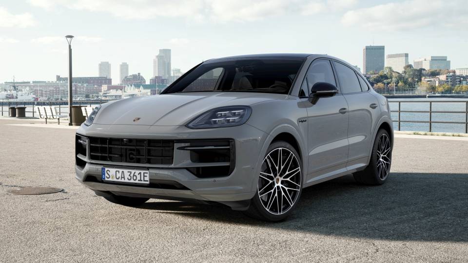 Porsche Cayenne E-Hybrid Coupé Black Edition neu beim Porsche Zentrum ...