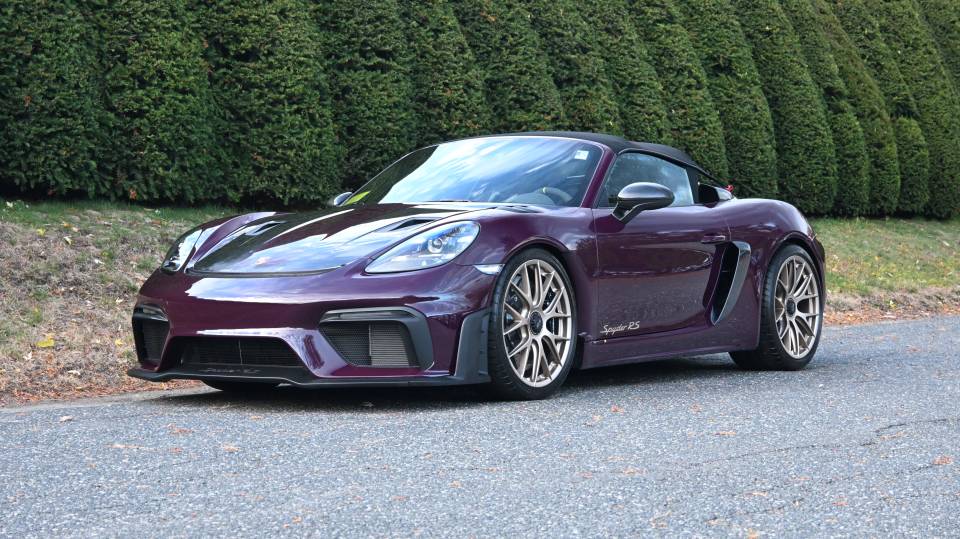 Used Porsche 718 Spyder RS for sale at Porsche Boston