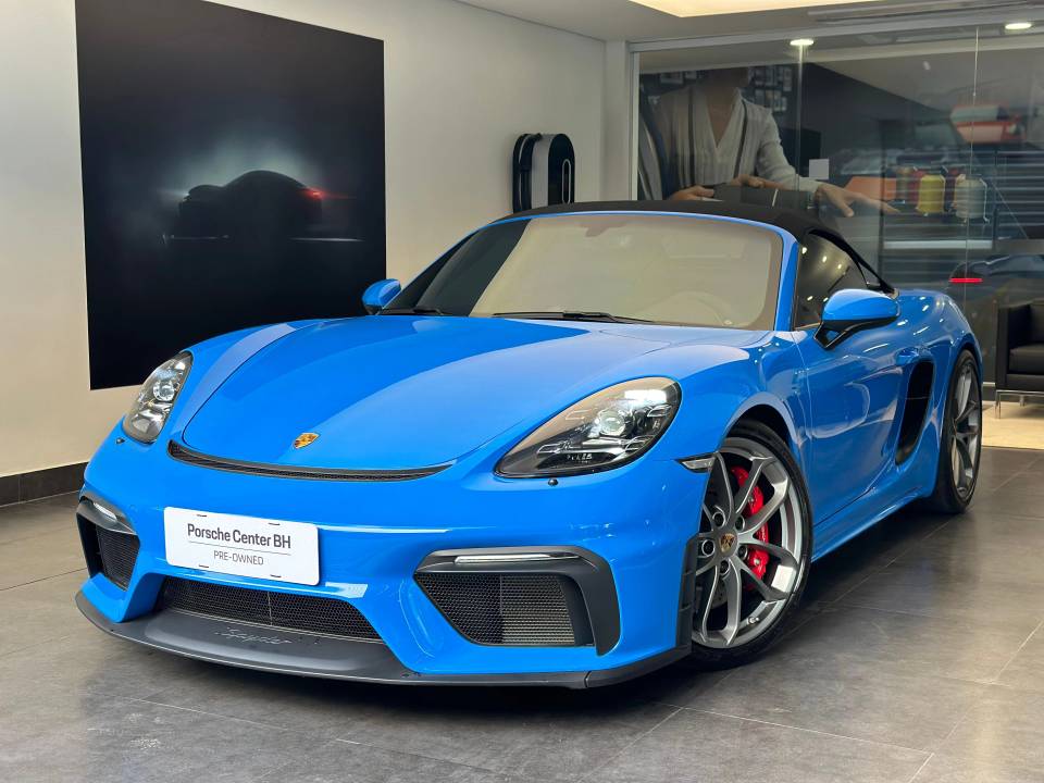 Compre um 718 Spyder (2023) de re-estreio no Porsche Center Belo Horizonte