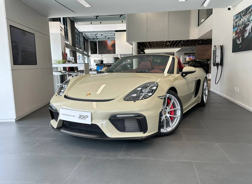 Compre um 718 Boxster Spyder de re-estreio no Porsche Center São Paulo ...