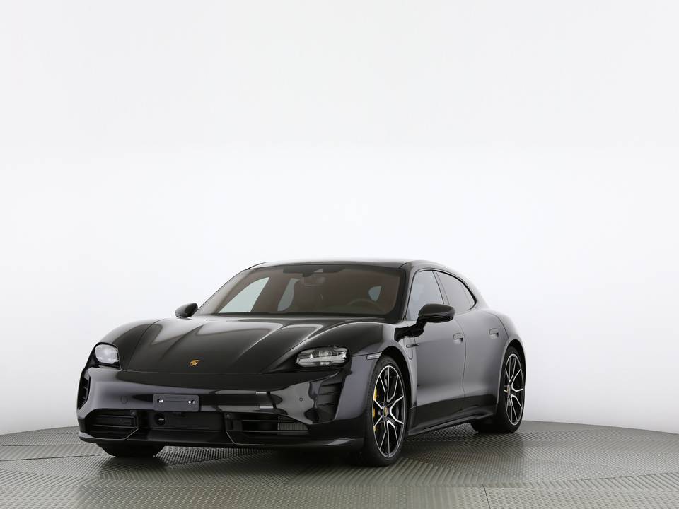 Porsche Taycan Turbo S Schwarz