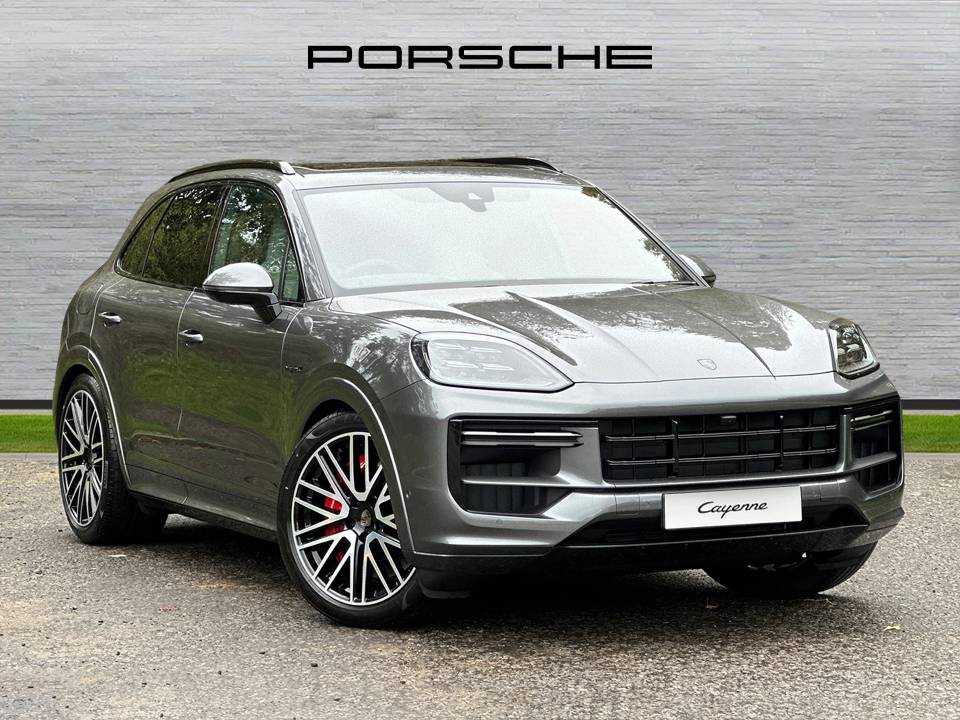 New Porsche Cayenne Turbo E-Hybrid for sale at Porsche Centre Silverstone