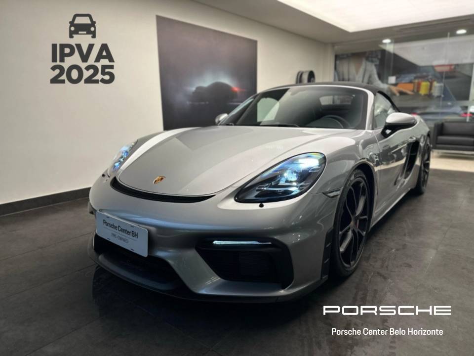 Compre um 718 Spyder (2023) de re-estreio no Porsche Center Belo Horizonte