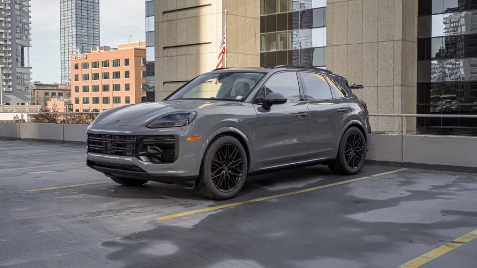 New Porsche Cayenne Turbo E-Hybrid for sale at Porsche Downtown Chicago