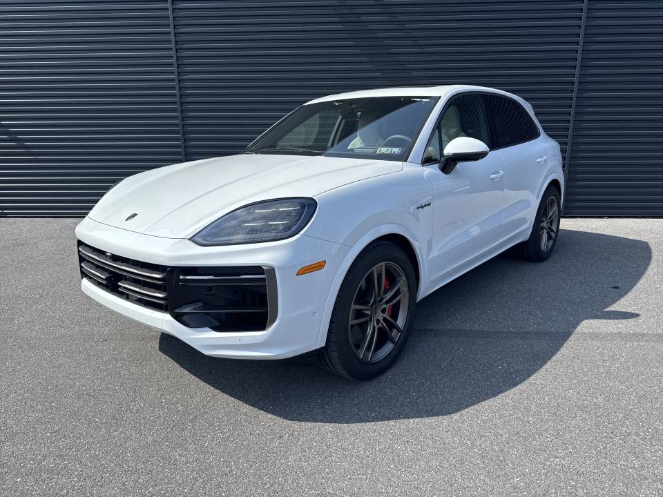New Porsche Cayenne Turbo E-Hybrid for sale at Porsche Mechanicsburg
