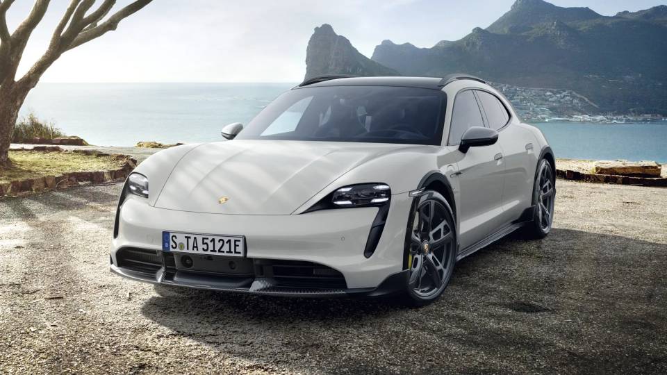 Porsche Taycan Turbo S Cross Turismo gebraucht beim Porsche Zentrum ...
