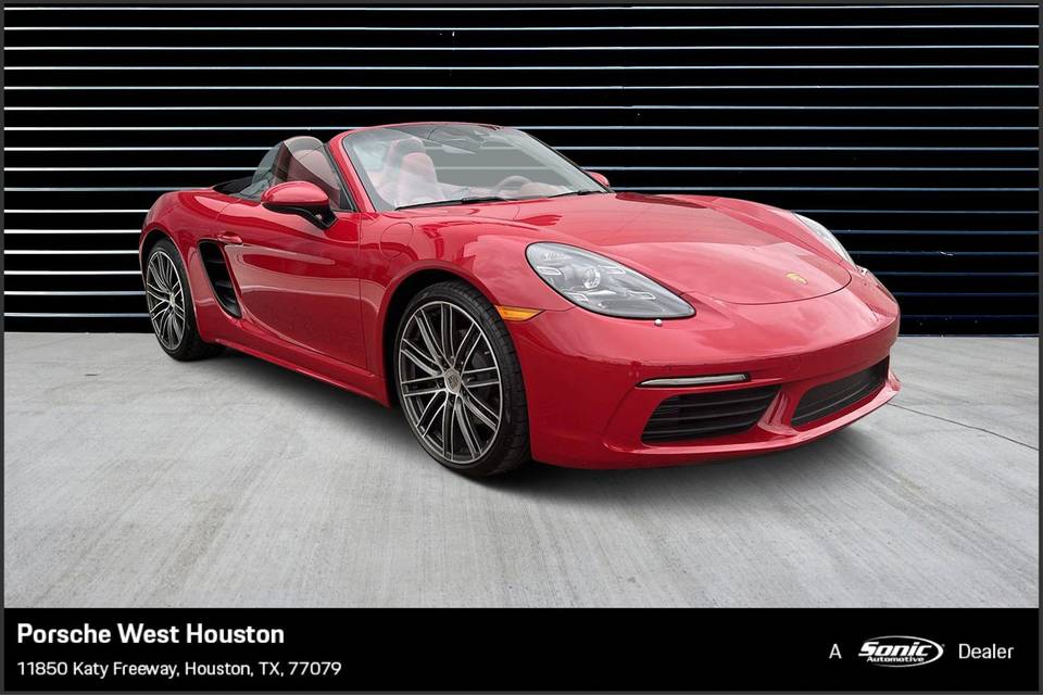 Buy used Porsche 718 Boxster at Porsche West Houston